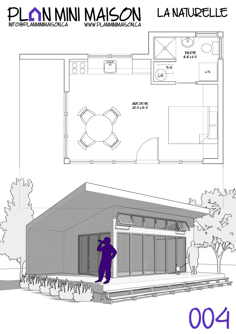 Banque de projets – Plan Mini Maison